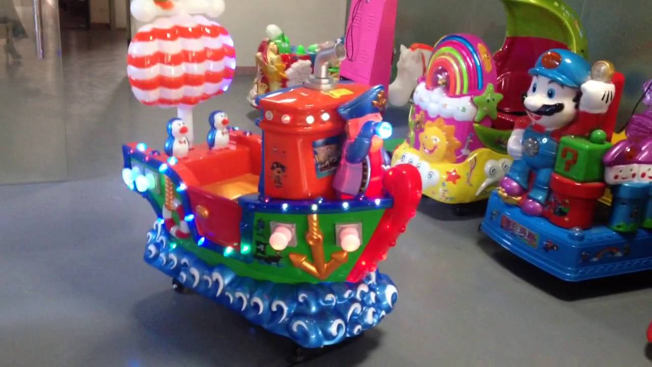 china cheap coin operated kiddie rides for sale - YouTube