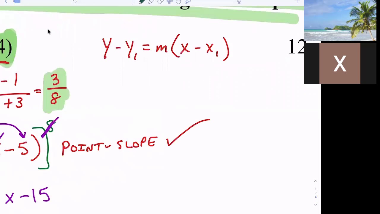 Algebra 1 Standard Form Part 2 - YouTube