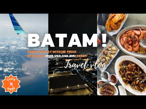 BATAM 1 DAY TRIP GUIDE 2026 🇮🇩 Food, Pink Beach, Massage & Prices