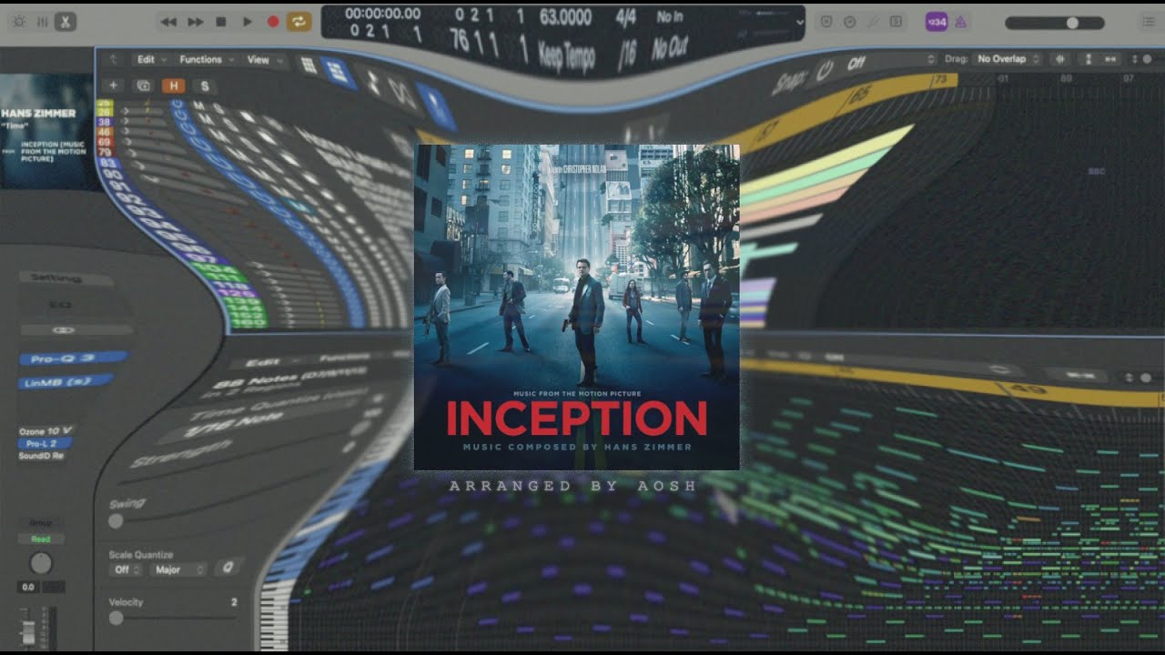 Inception - Time Soundtrack (MIDI Production LOGIC PRO X) by Arosh ...