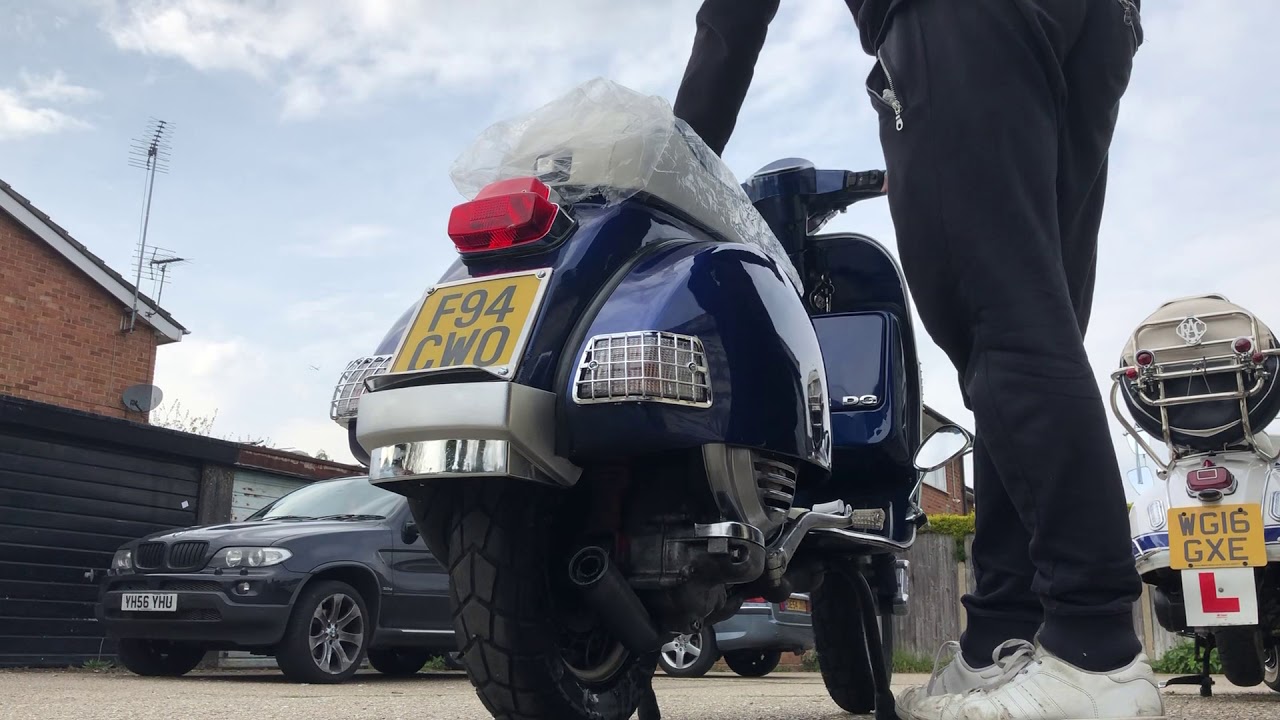 Vespa PX fuel issues - YouTube