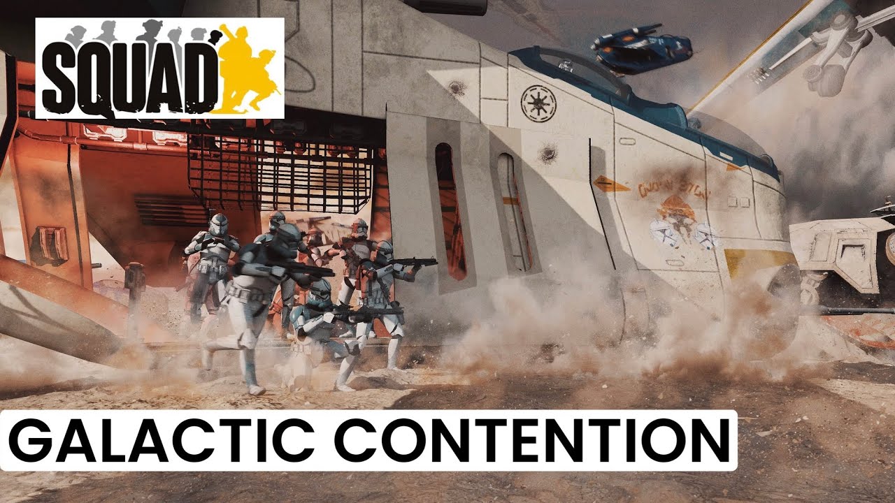 We were just Clones [Squad Galactic Contention] - YouTube
