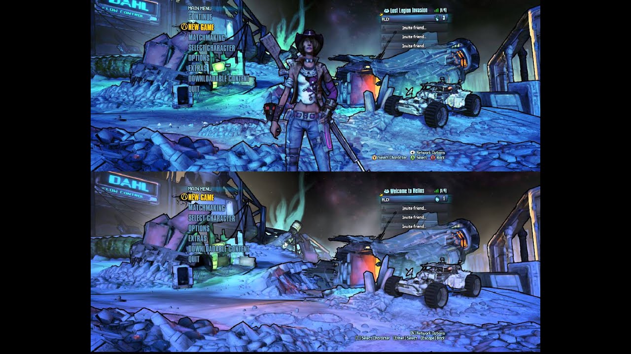 Borderlands The Pre Seque Split Screen Tool - YouTube