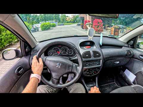 2006 Peugeot 206 SW | 1.6 HDi 110 HP | POV Test Drive #2842 | Joe Black