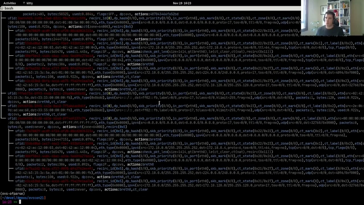 Improving online and offline flow debugging with ofparse and ovs-offline - YouTube