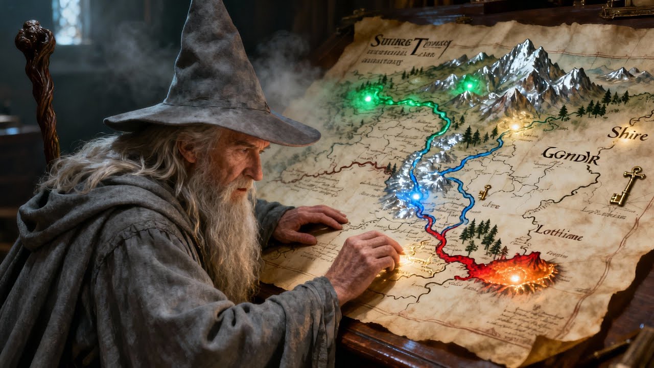Why Is The Map of Middle-earth Important? | Arda Explained - YouTube