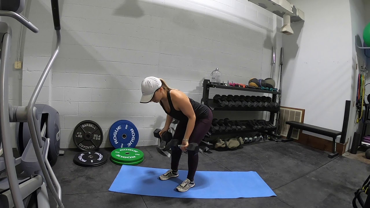 Bent Over Rows- Palms Forward - YouTube