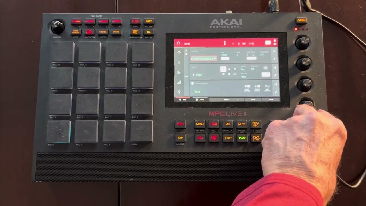 Grimey Boombap Hiphop Beat on the Akai MPC Live II - YouTube