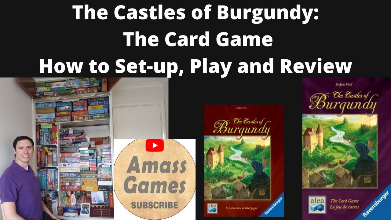 The Castles of Burgundy: The card game - How to Setup, Play and Review ...