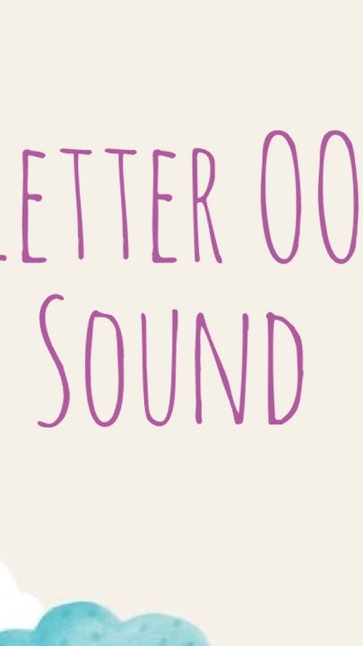 Long OO | Sound OO | Jolly Phonics letter OO Song #shorts #jollyphonics ...