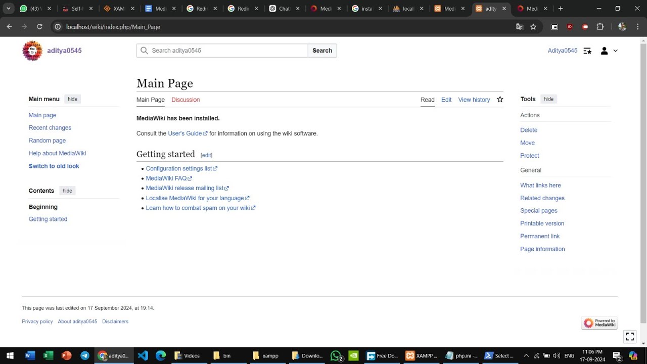 Mediawiki Installation Youtube