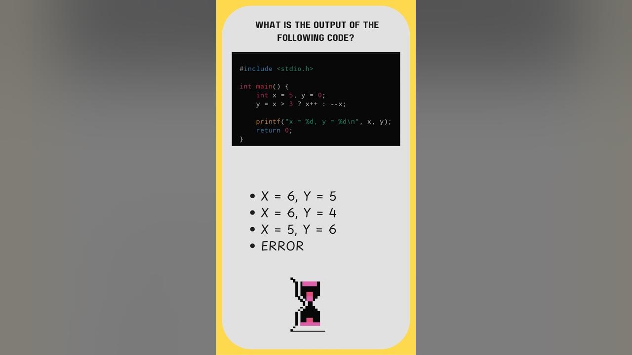 Confusing Conditional and Assignment Operators in C @ApnaCollegeOfficial @CodeWithHarry #c - YouTube