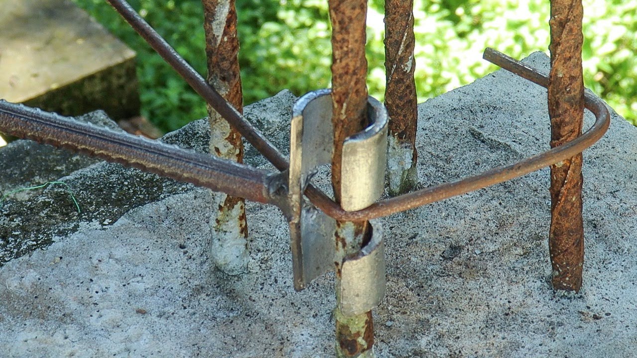 How To Bend A Round Bar At Home // How To Bend Metal Easily - YouTube