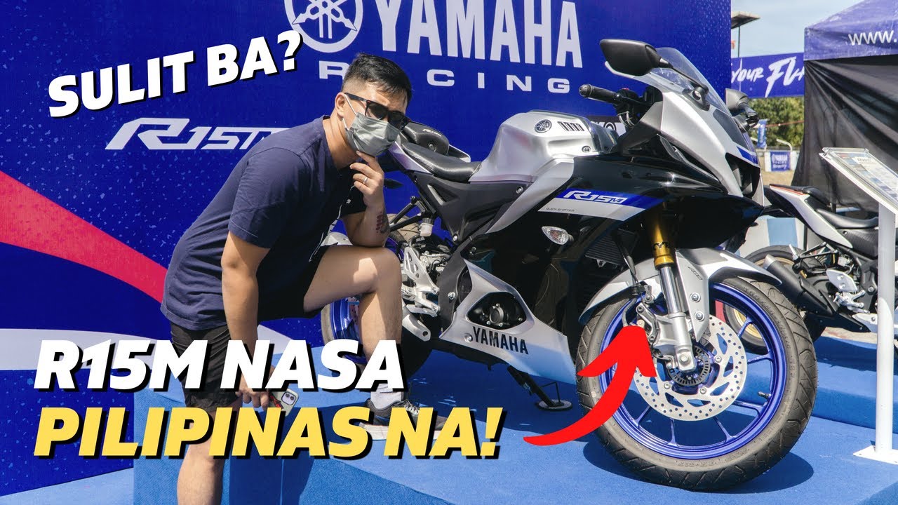 Trying out Yamaha R15m on racetrack - YouTube