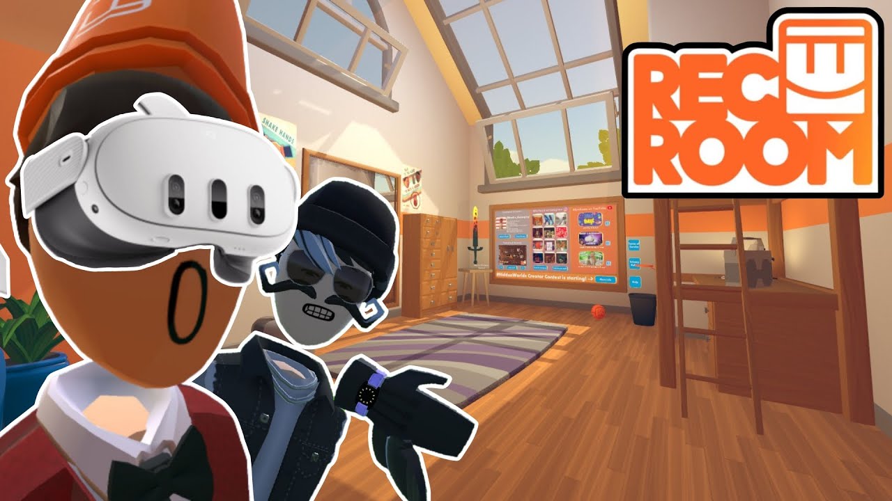 Playing Rec Room On Quest 3 Live! - YouTube