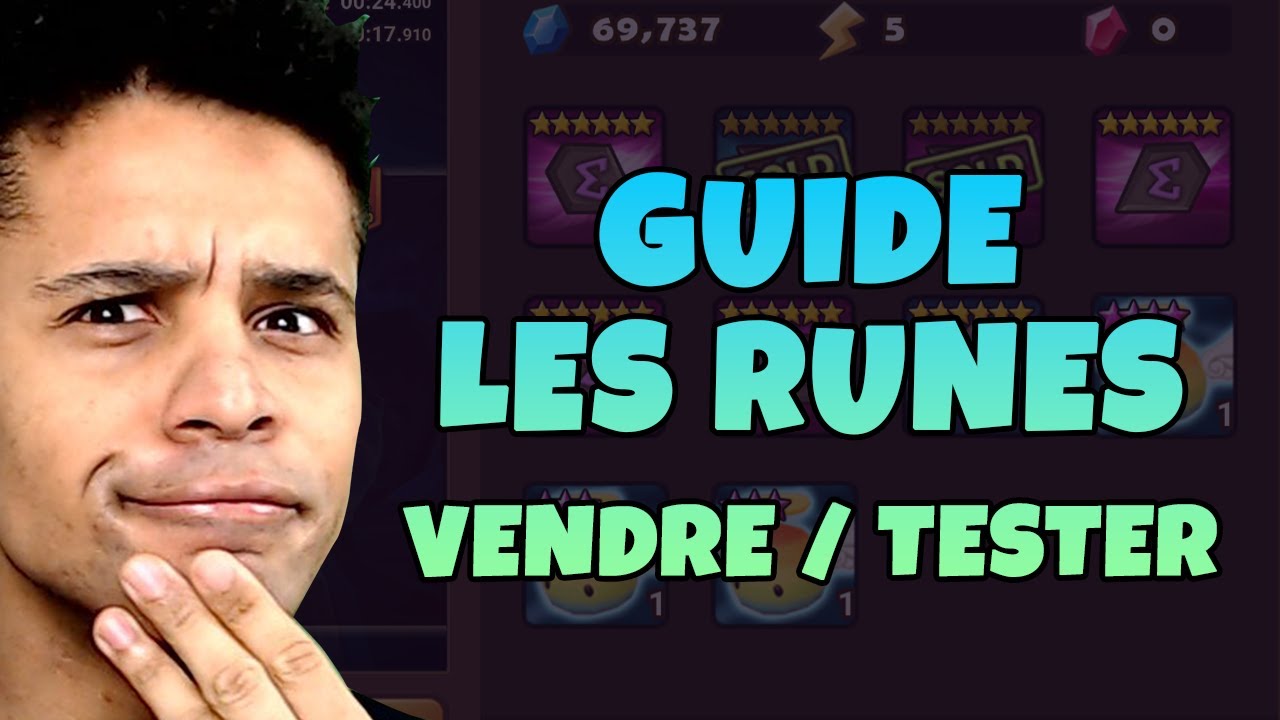 Guide sur les Runes ! Que garder / vendre pendant le farm, et quoi ...
