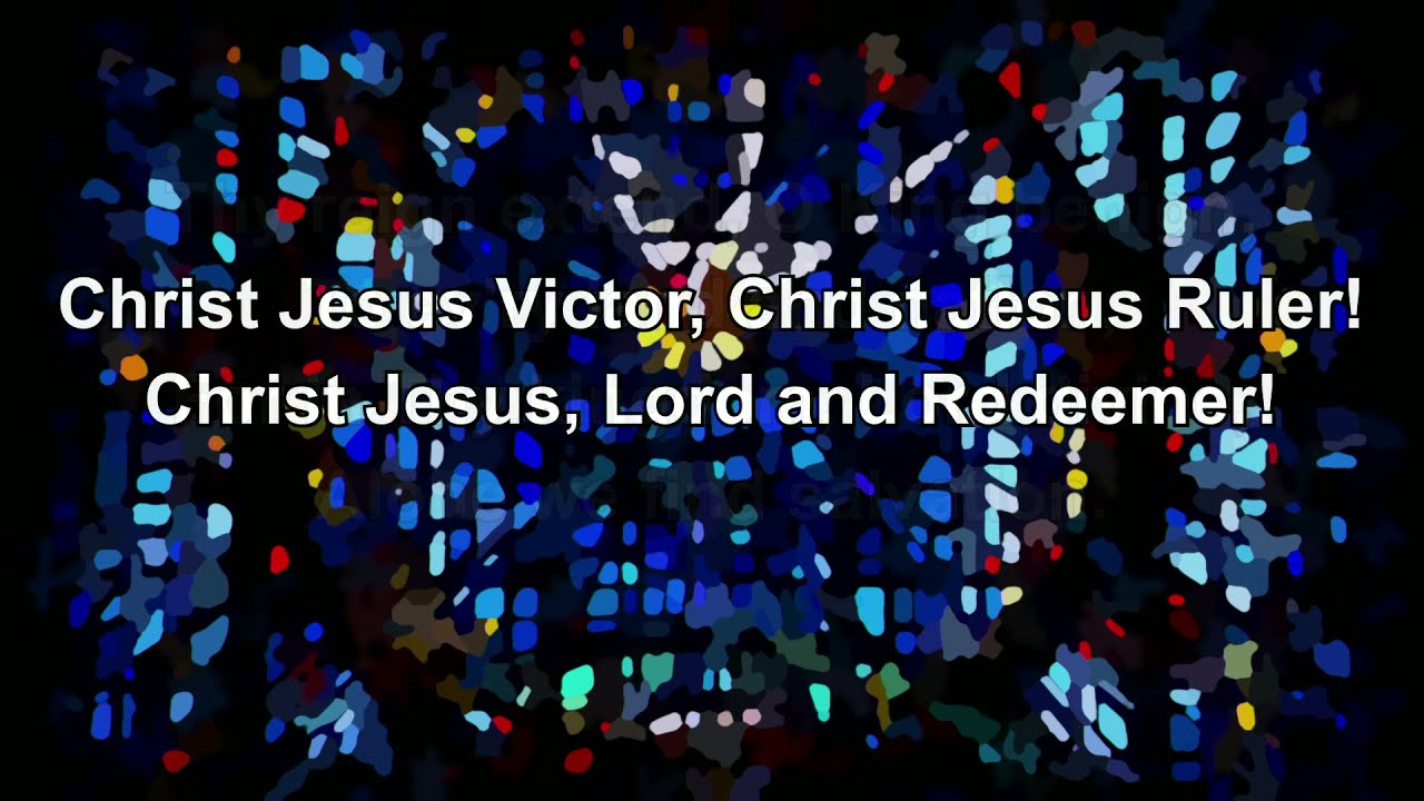 To Jesus Christ, Our Sovereign King - Lyric Rehearsal Video - YouTube