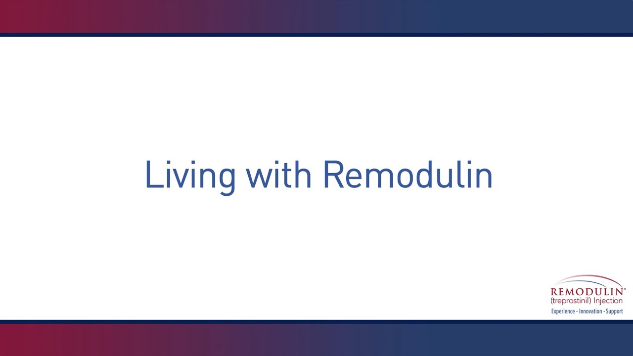 Living With Remodulin - YouTube