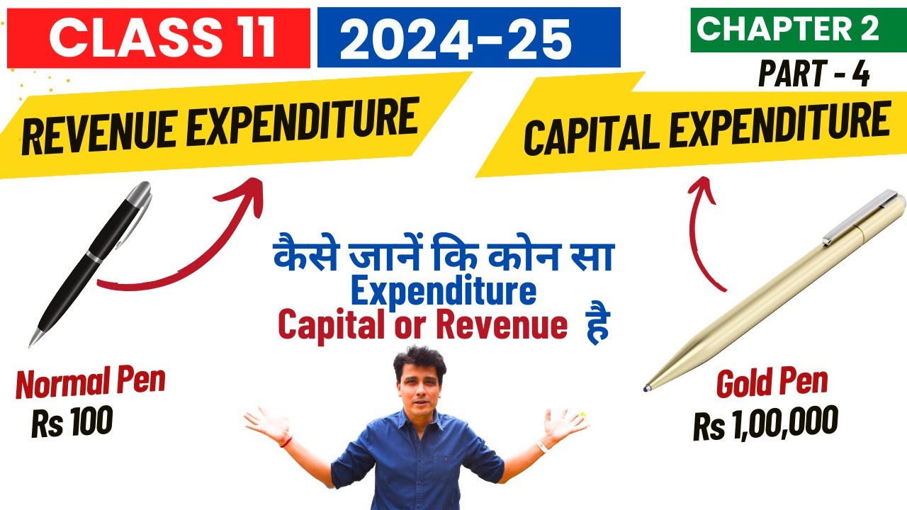 Capital Expenditure , Revenue Expenditure, Prepaid Expense | Accounting ...