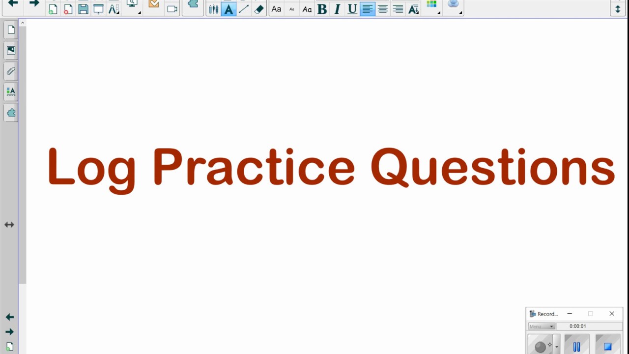 Log Practice Questions YouTube log-practice-questions-youtube