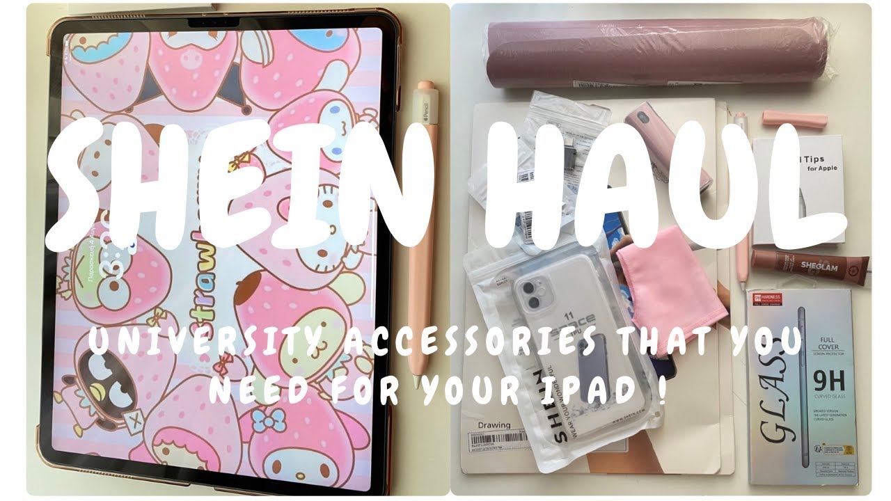 SHEIN HAUL | ipad Pro accessories for university ,note taking ...