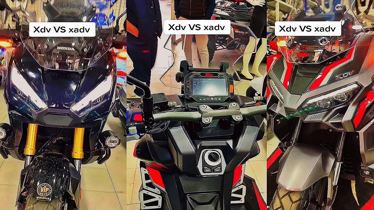 Vms XDV VS Honda X-Adv ( Désign ) - YouTube