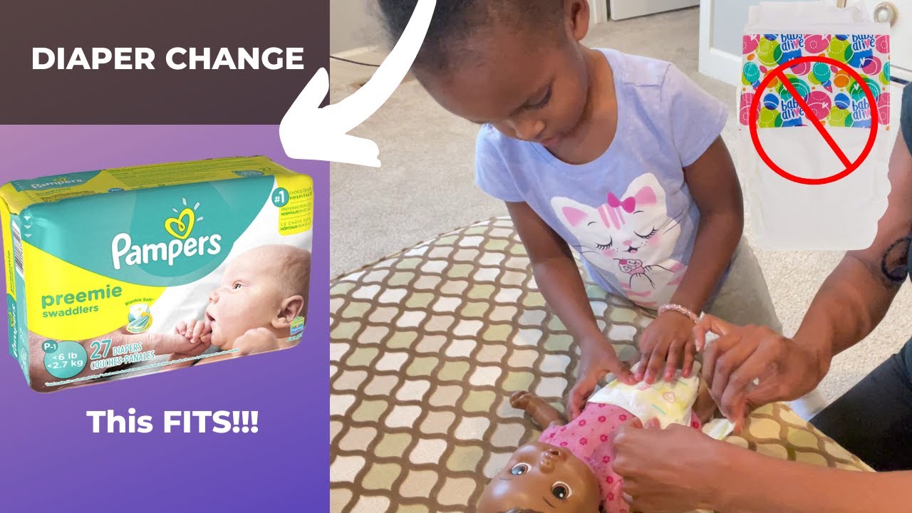 FIRST DOLL BABY Diaper Change -Parents Don't Waste MONEY ON BABY ALIVE ...