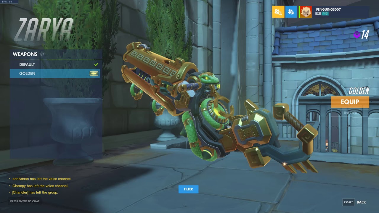 ZARYA GOLDEN GUN! Overwatch Ep22 - YouTube