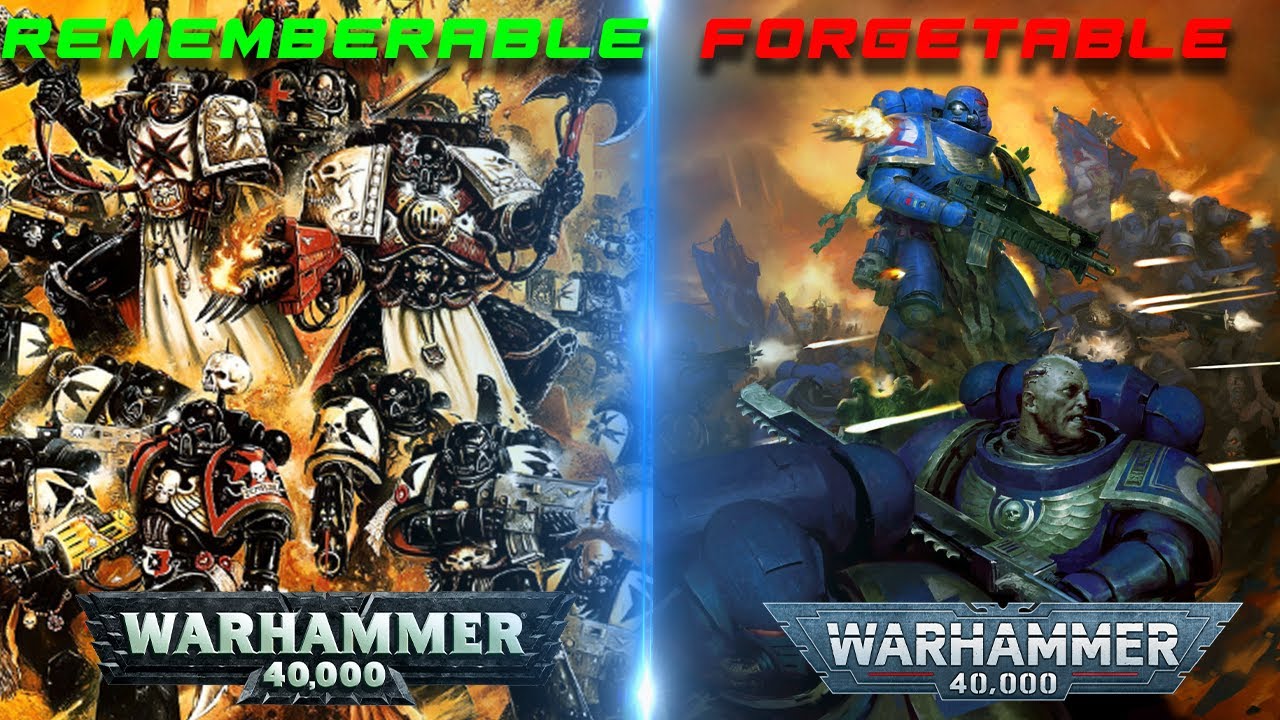 Why Modern Warhammer 40k art are so forgettable - YouTube