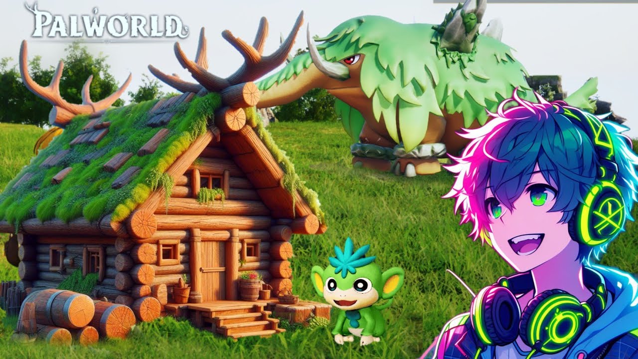 I BUILD HOUSE TO PROTECT MY BASE FROM RAIDERS | #02 #palworld - YouTube