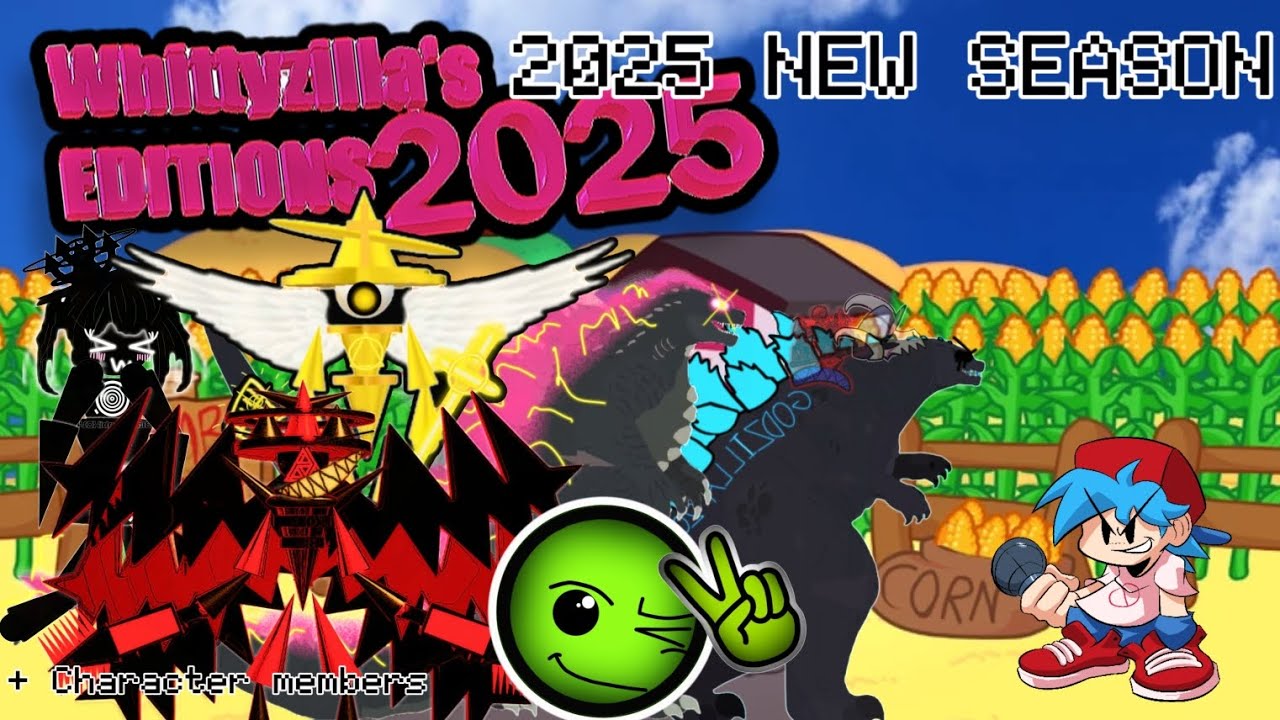 (New 2025 Season) Fantrack Characters. Fnf & DnB - YouTube