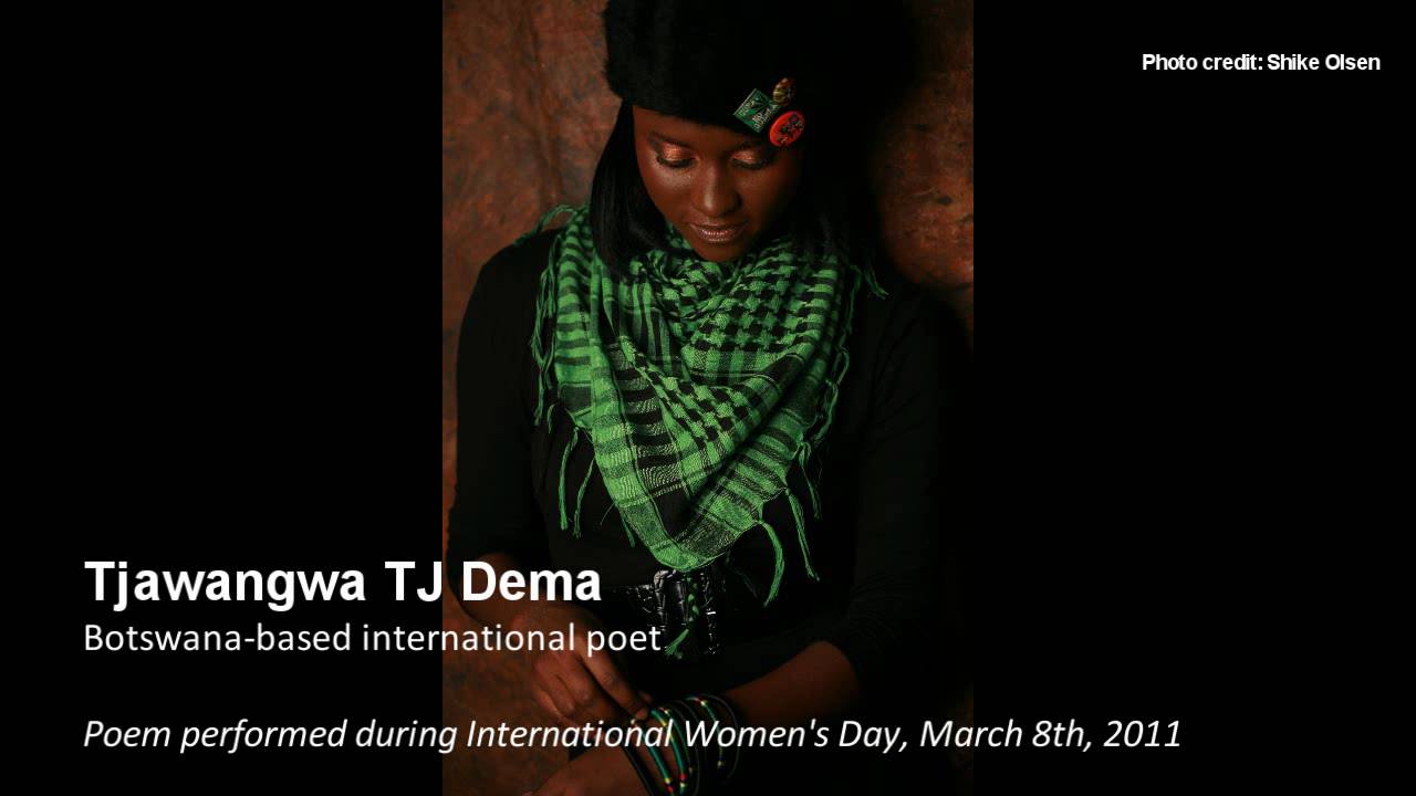 TJ Dema's Challenge : Expressing Women's Challenges with Poetry - YouTube