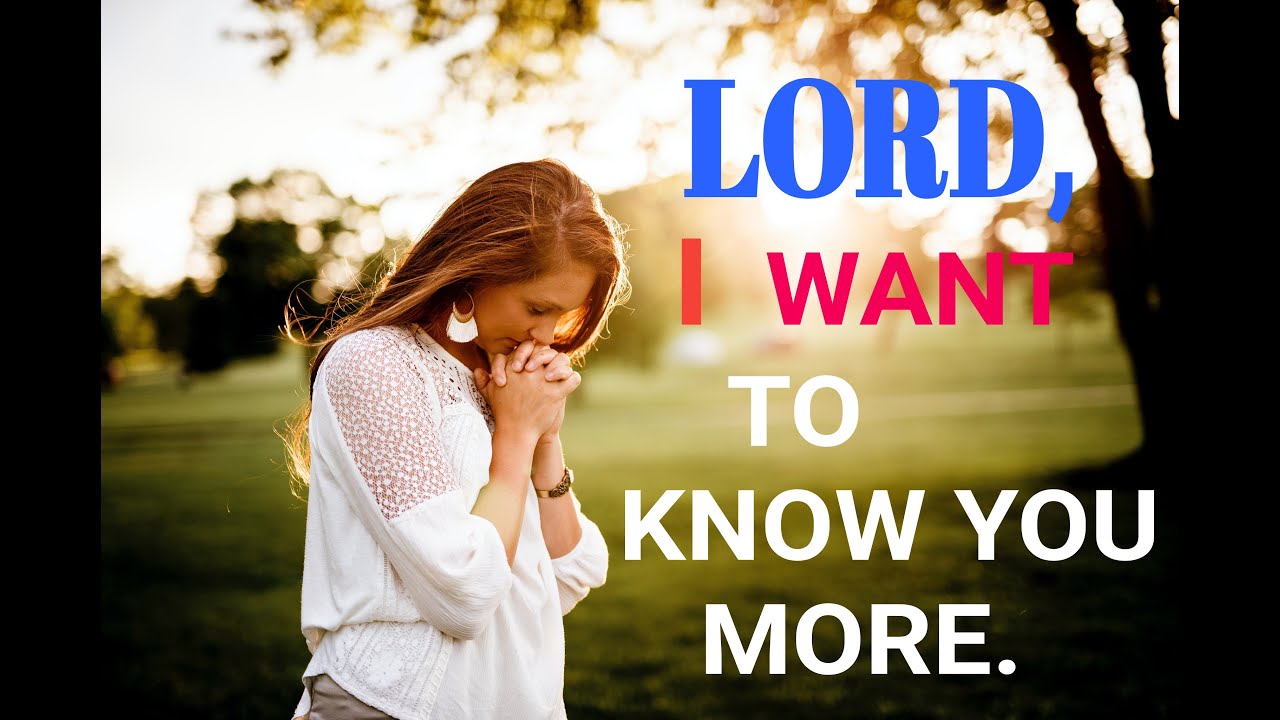 Prayer To Be Close To God /Daily Prayer For God's Presence. - YouTube