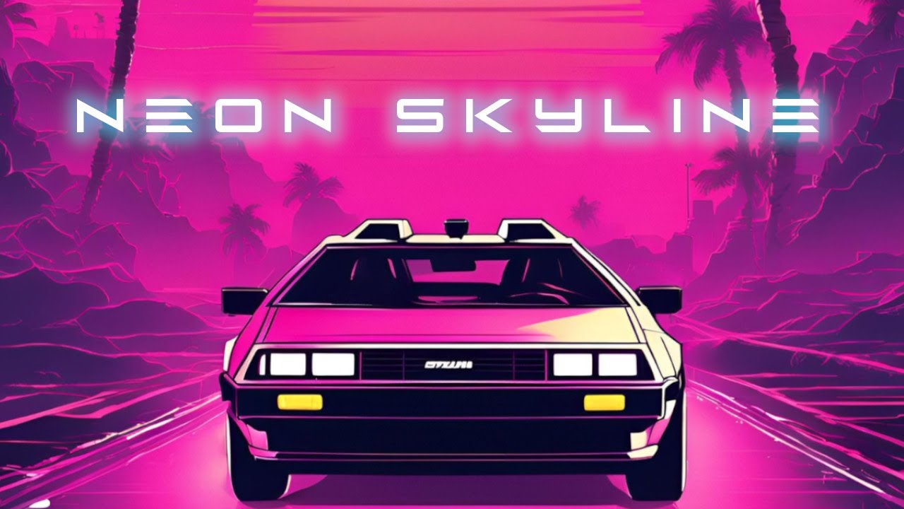 Neon Skyline // Synthwave-Retrowave (Royalty free /Copyright safe) new ...