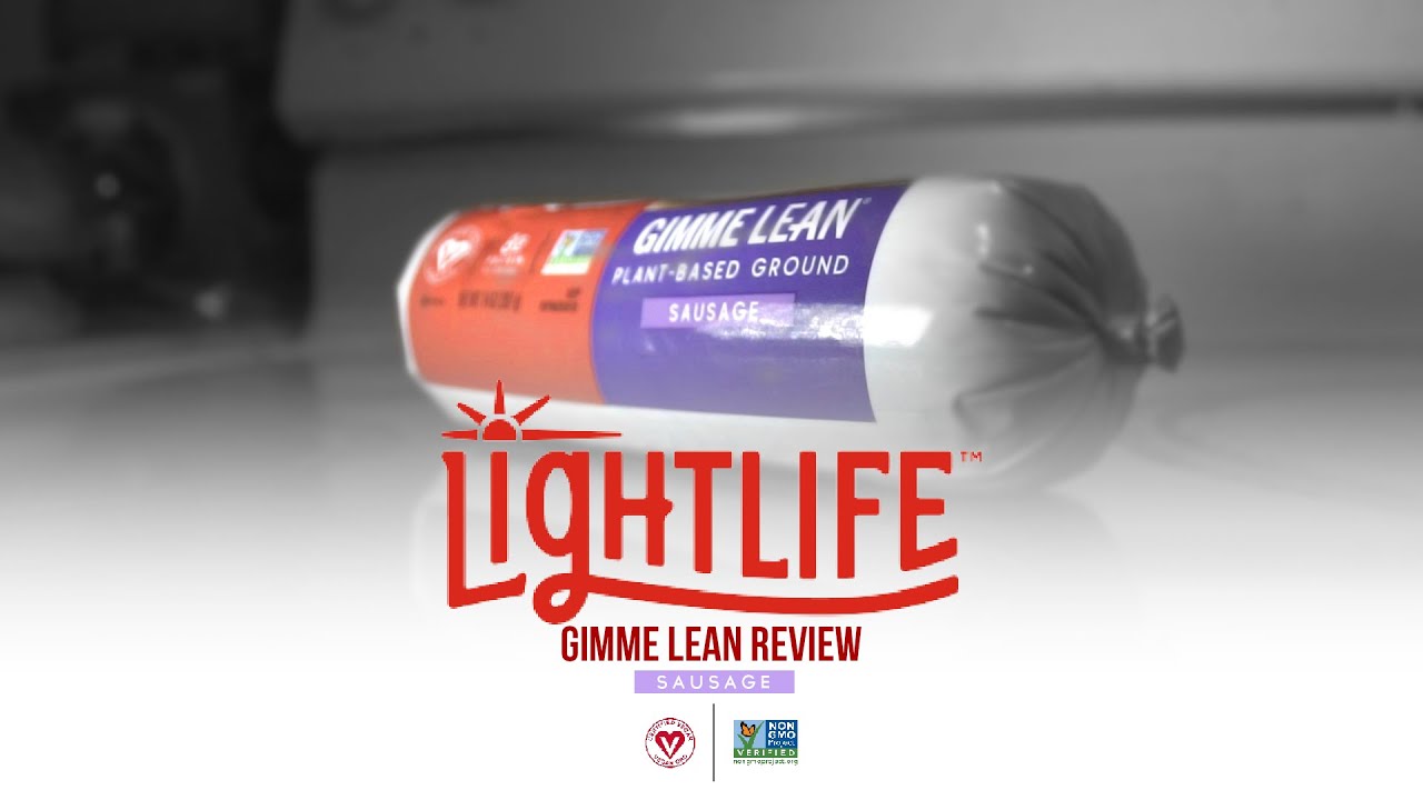 LightLife: Gimme Lean Plant Based Sausage Review | - YouTube