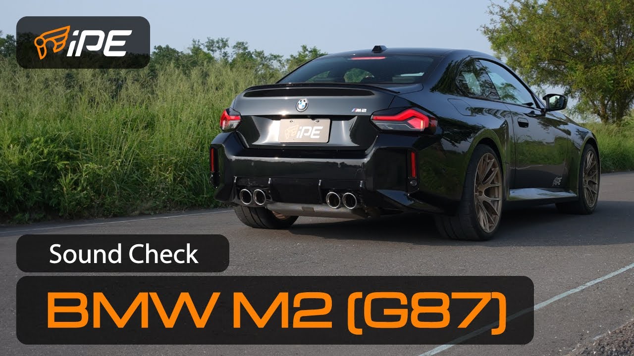 BMW M2 (G87) – iPE Valvetronic Exhaust System (Sound Check) - YouTube