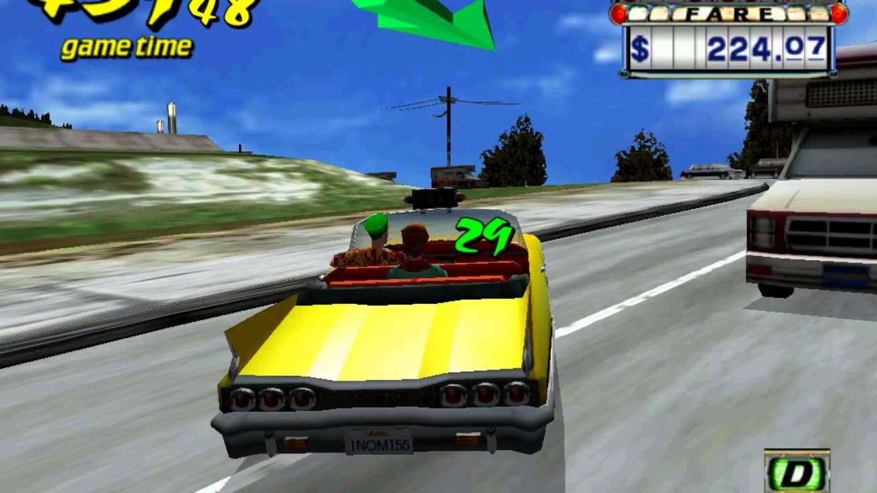 Crazy Taxi PC Gameplay - YouTube