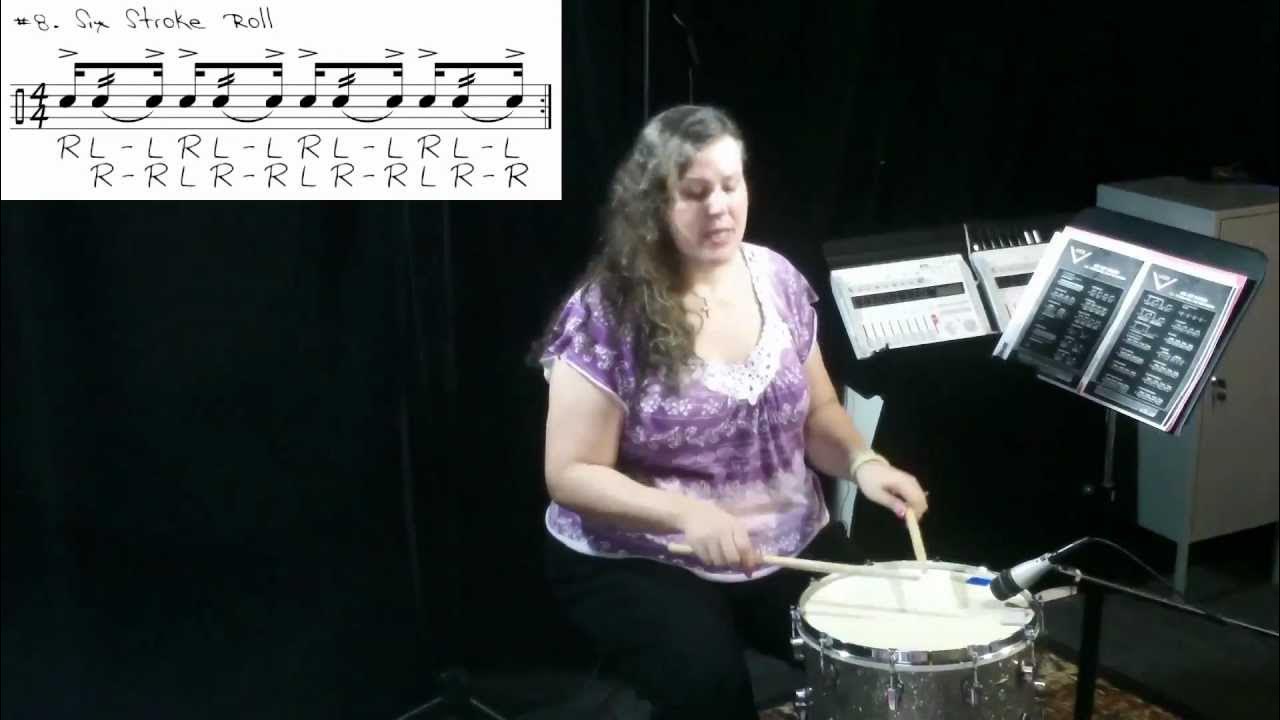 Rudiment a Day: #8. Six Stroke Roll - YouTube