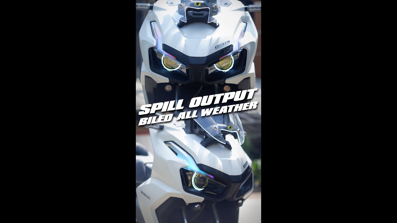 Spill Biled All Weather Honda ADV 160 by AFMOTO - YouTube