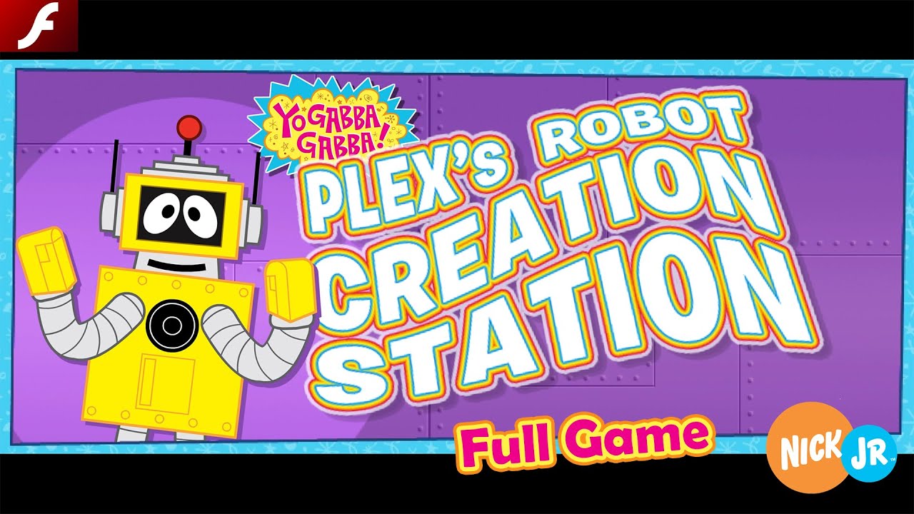 Yo Gabba Gabba!™: Plex's Robot Creation Station (Flash) - Nick Jr. Games - YouTube