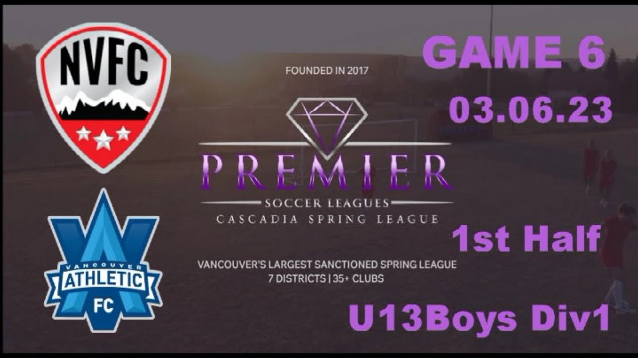 CASCADIA SPRING LEAGUE GAME6 First Half 03.06.23 - YouTube