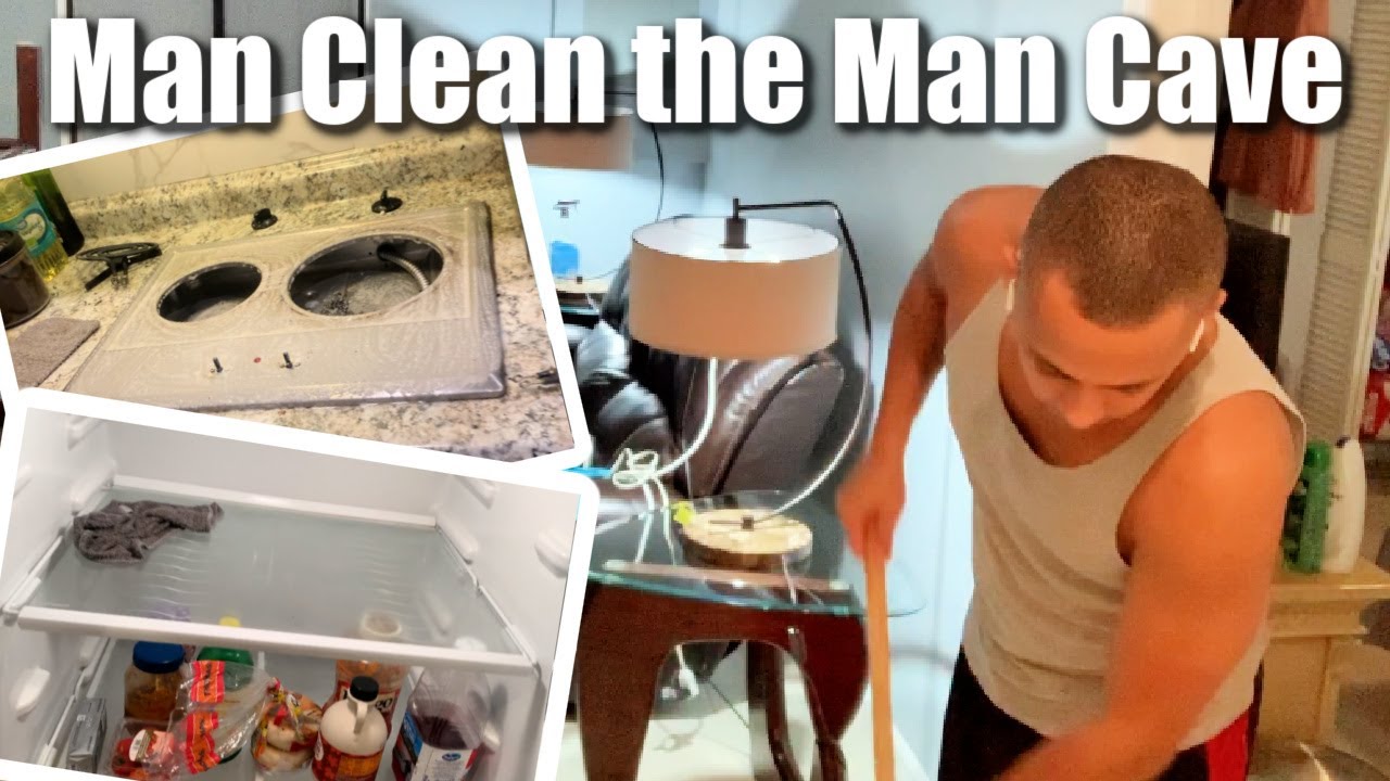 Clean with Jay: Man Cleaning the Man Cave - YouTube