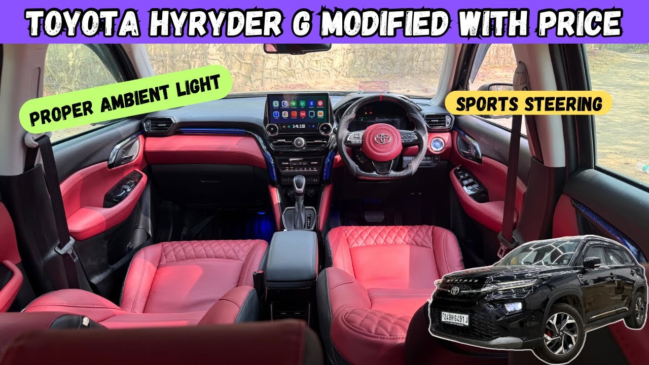 2025 HYRYDER MODIFIED WITH PRICE HYRYDER INTERIOR MODIFICATION HYRYDER ...