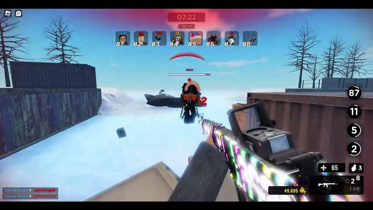 Roblox Gunfight Arena I Unlocked M14e2 Youtube