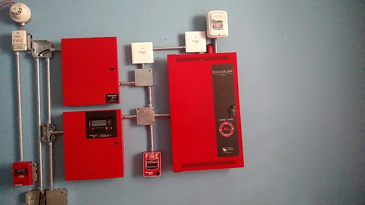 Silent Knight 6700 Test 1 - YouTube