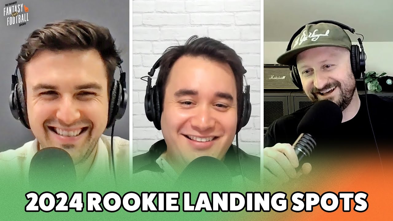 The Best Fantasy Landing Spots for 2024 Rookies | The Ringer Fantasy ...