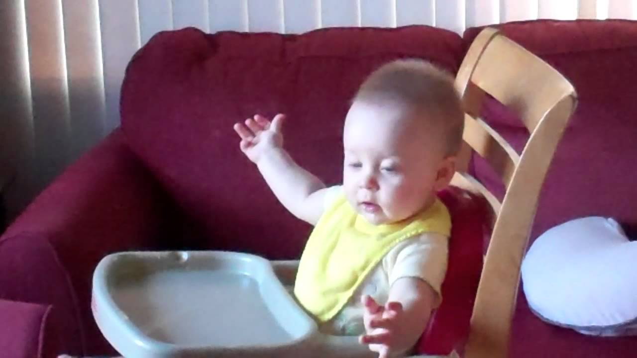 Alexia laughing while watching Madagascar 1 - YouTube