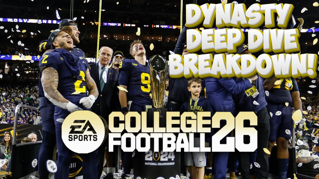 Dynasty DEEP Dive into College Football 26 EXPLAINED! - YouTube