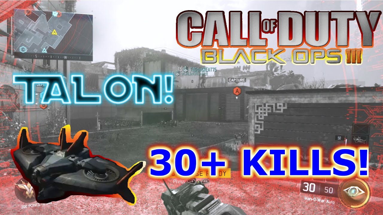 COD: BO3 Beta Multiplayer Gameplay 30+ KILLS! "Talon Recks!" - YouTube