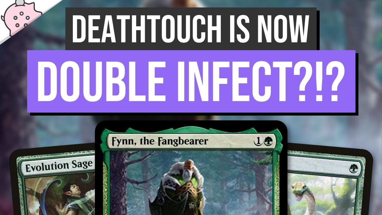 Deathtouch is now Double Infect?!? | Fynn, the Fangbearer | Kaldheim ...